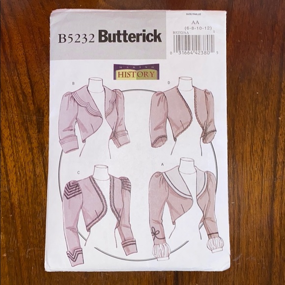 Butterick | Other | Butterick Making History Victorian Jacket Pattern ...